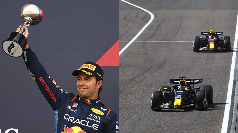 Otro podio para Sergio "Checo" Pérez; llega segundo en GP de Japón