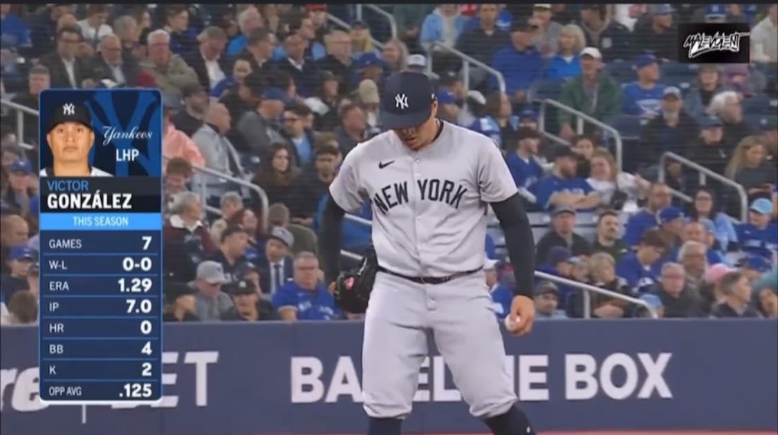 Logra su primera victoria con los Yankees el nayarita Víctor Aarón González