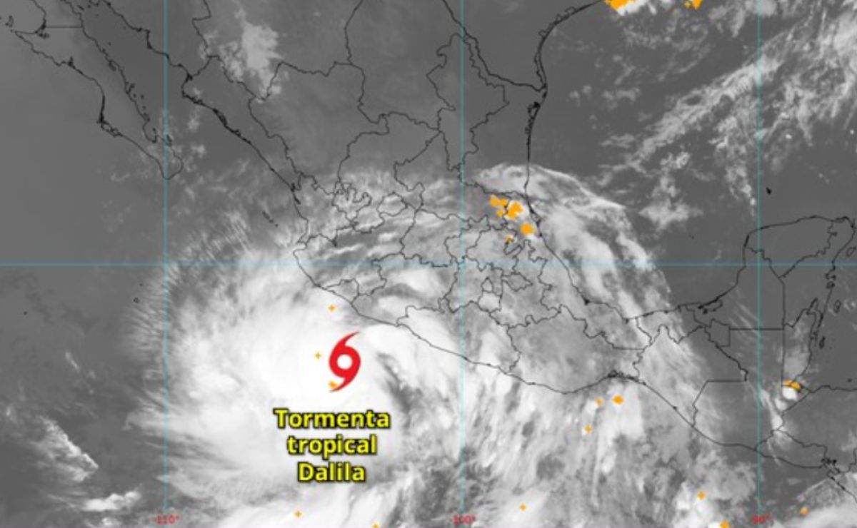 Dalila provocará lluvias en Nayarit, Jalisco, Colima, Michoacán ...