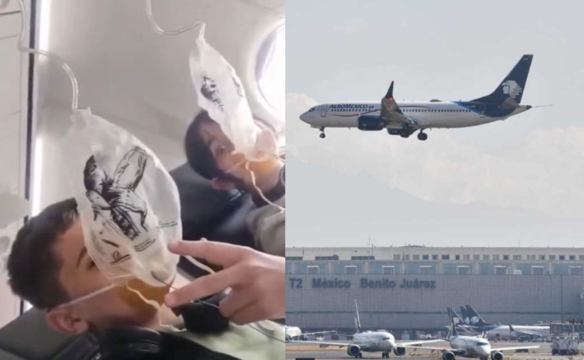 Emergencia en el aire: vuelo con destino Mexicali de Aeroméxico regresa al AICM por falla